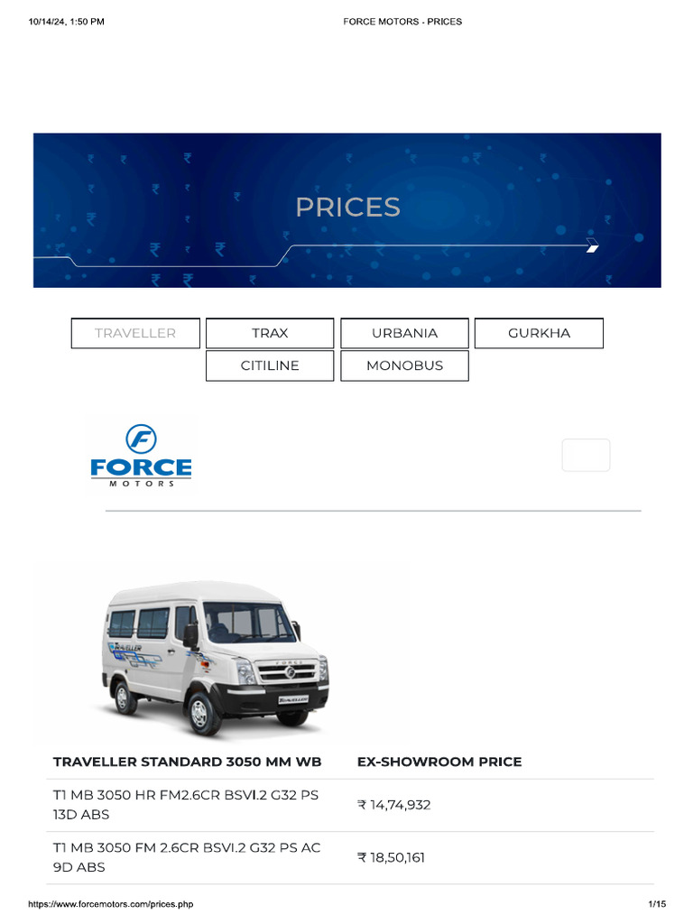 Force Traveller | PDF