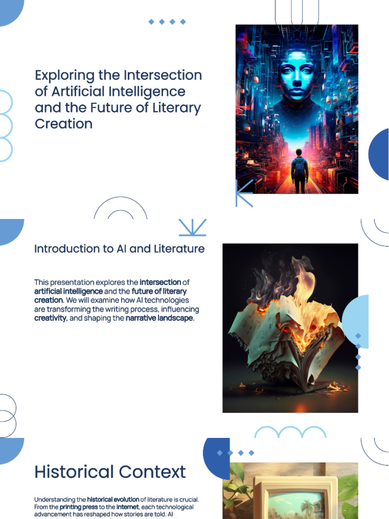 Slidesgo Exploring The Intersection of Artificial Intelligence and The ...