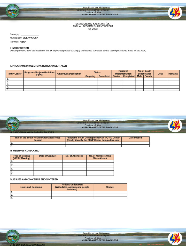 SK-Annual-Accomplishment-Report | PDF