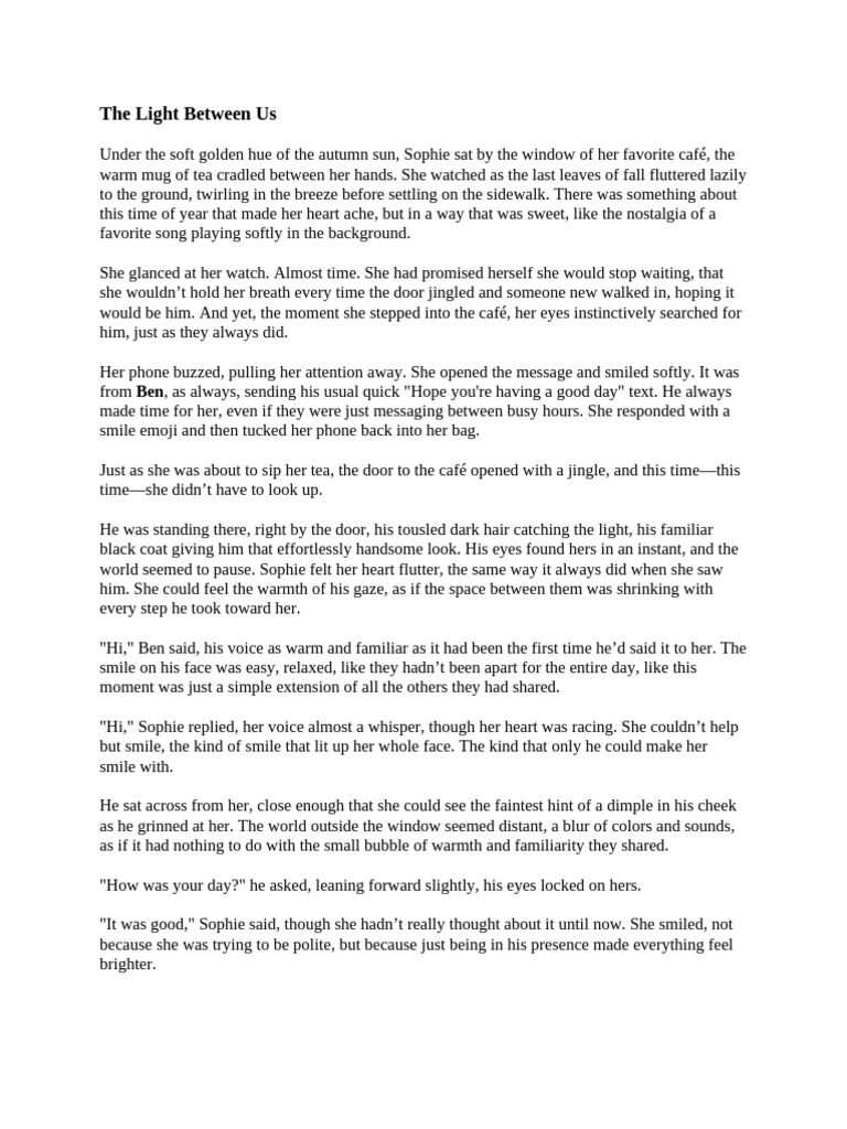 The Light Between Us | PDF | Poetry