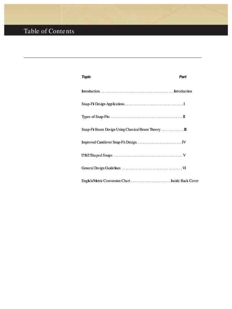 BASF Snap Fit Design Guide | PDF | Materials | Mechanical Engineering