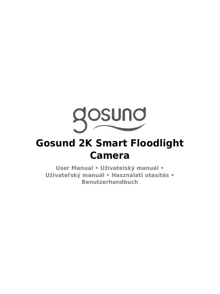 Gosund IPC3 | PDF