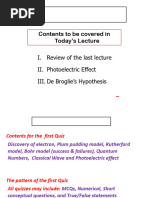Modern Physics Formula Sheet | PDF | Electron | Atomic Nucleus