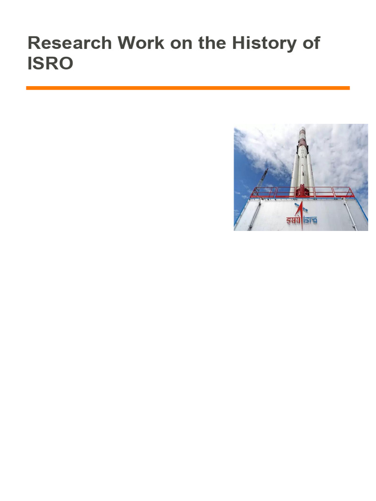 Project On ISRO | PDF