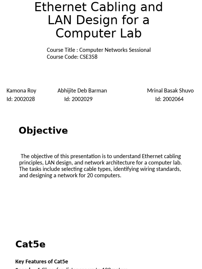 Standard Color Coding For T568A and T568B Wiring | PDF ...