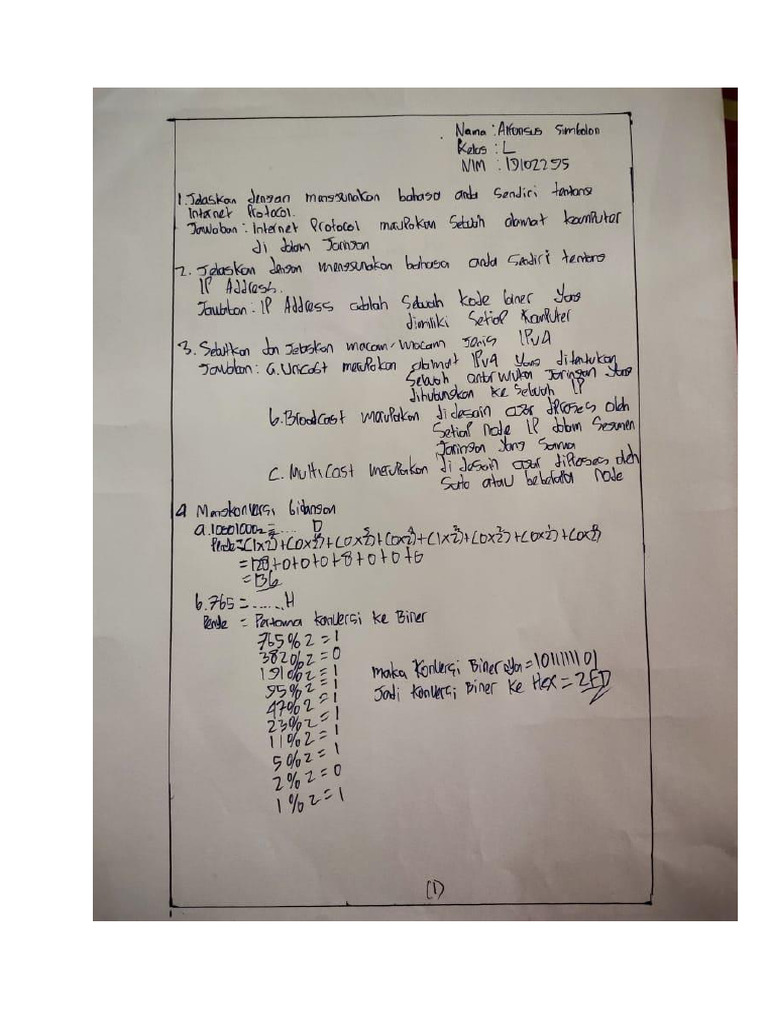 Jrktugas02 L 19102295 Alfonsus | PDF