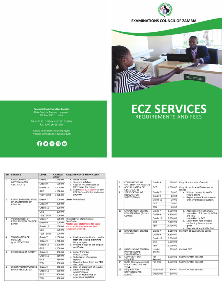 Ecz Services | PDF