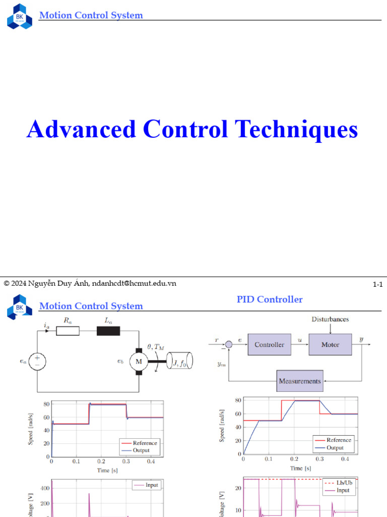 Chap 4 - Advanced Control Techniques | PDF | Applied Mathematics | Algorithms And Data Structures