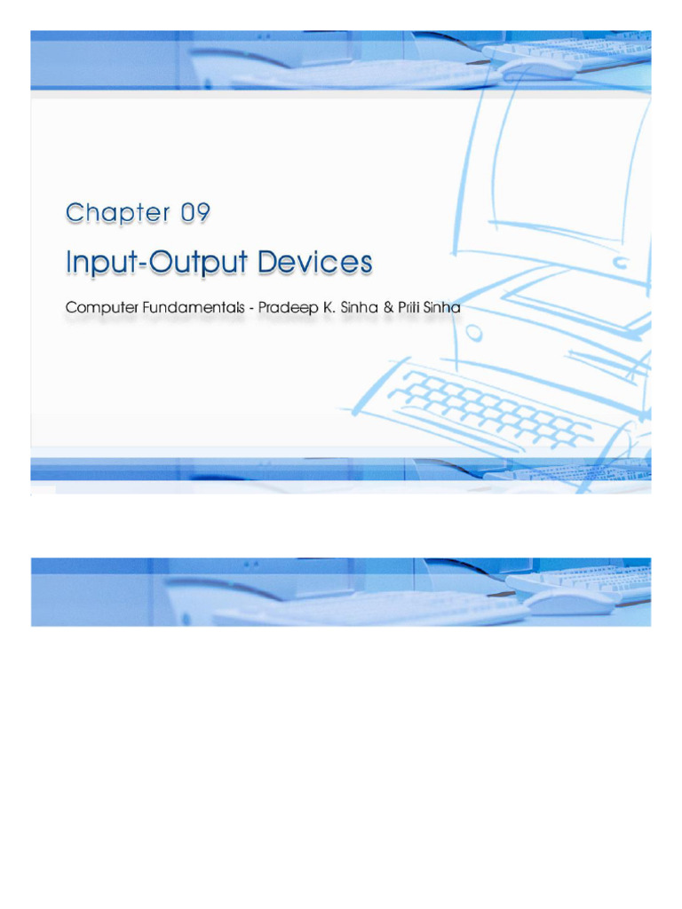 Input Output | PDF | Image Scanner | Optical Character Recognition