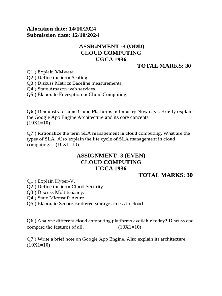 CC_ASSIGNMENT_3 | PDF