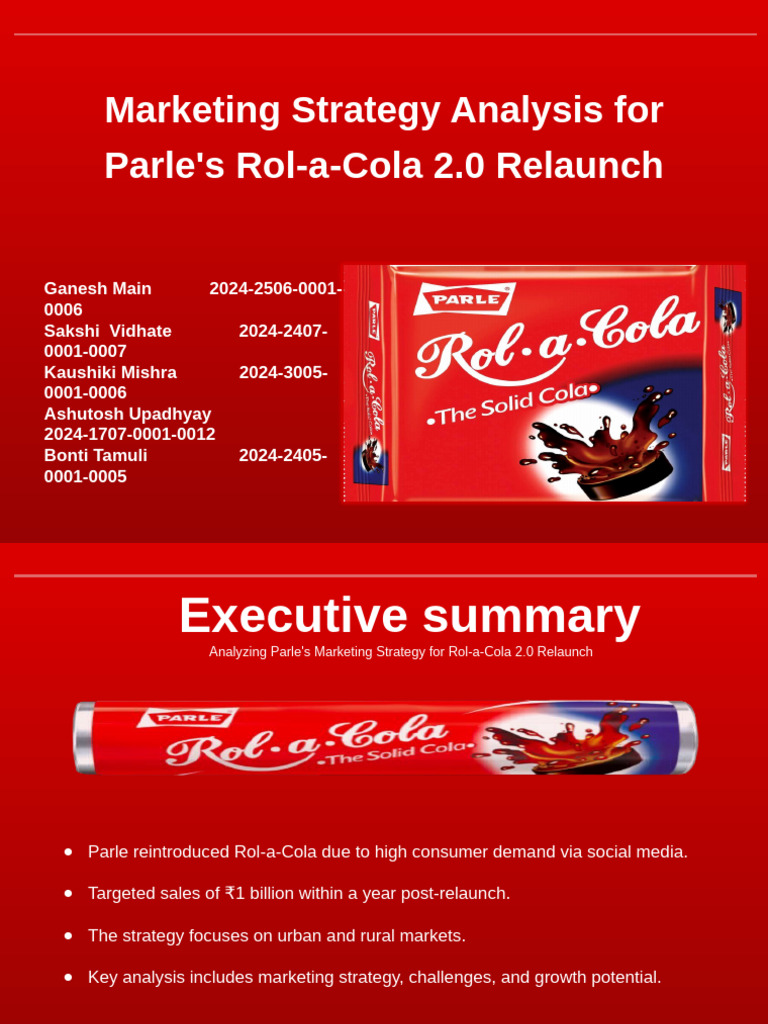 Rola Cola Final | PDF | Finance & Money Management