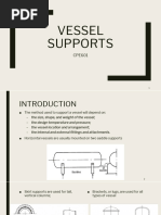 Types of Industrial Vessel Supports | PDF | Welding | Construction