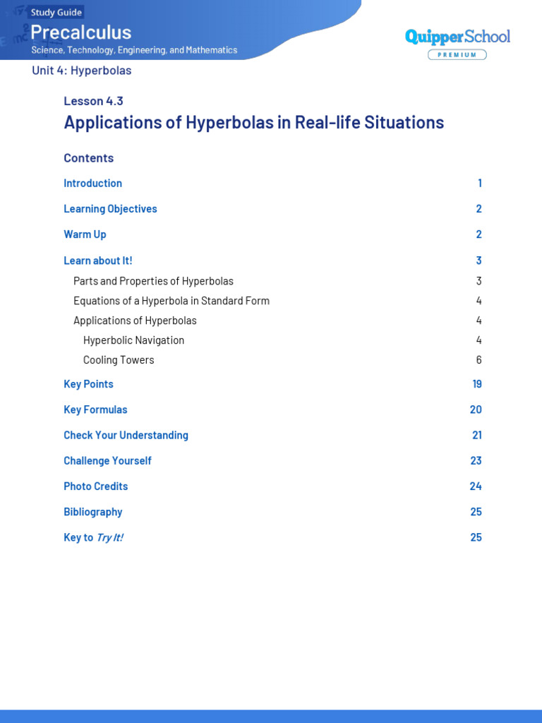 Hyperbola 3 Pdf Elementary Geometry Geometry