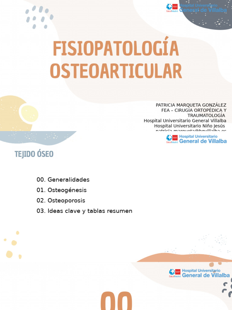 Clase Uax | PDF | Hueso | La matriz extracelular