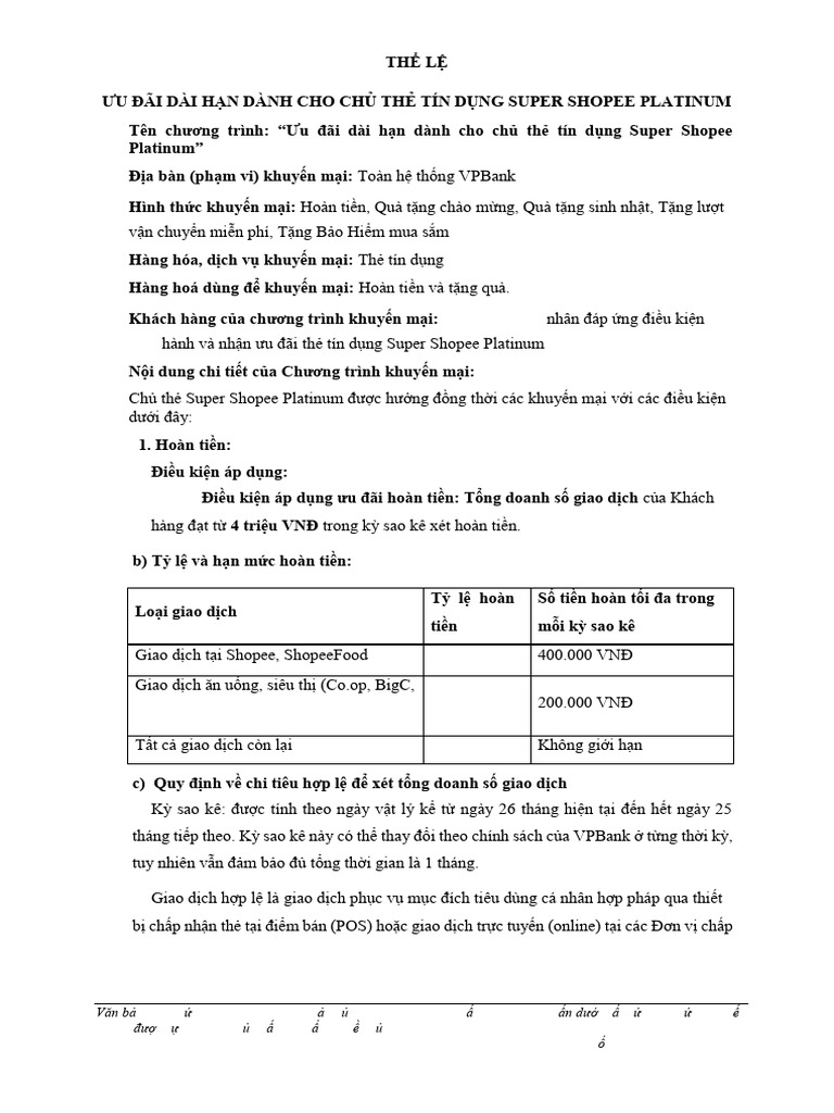 TNC Super Shopee 032023 | PDF