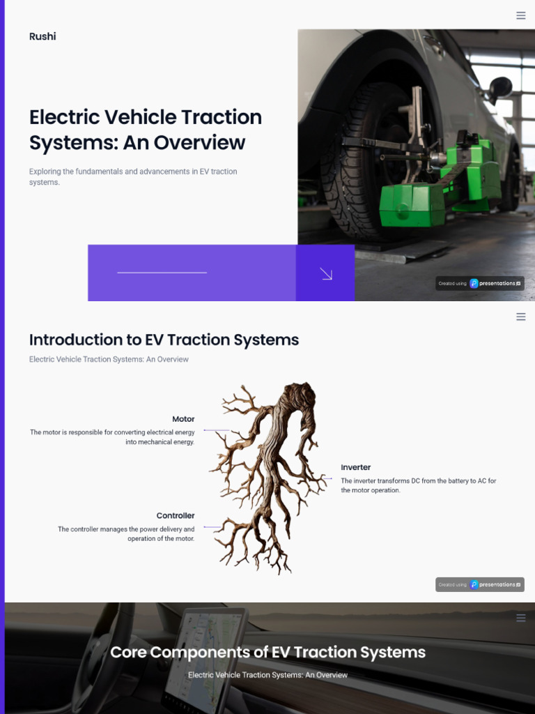 EV Traction System | PDF