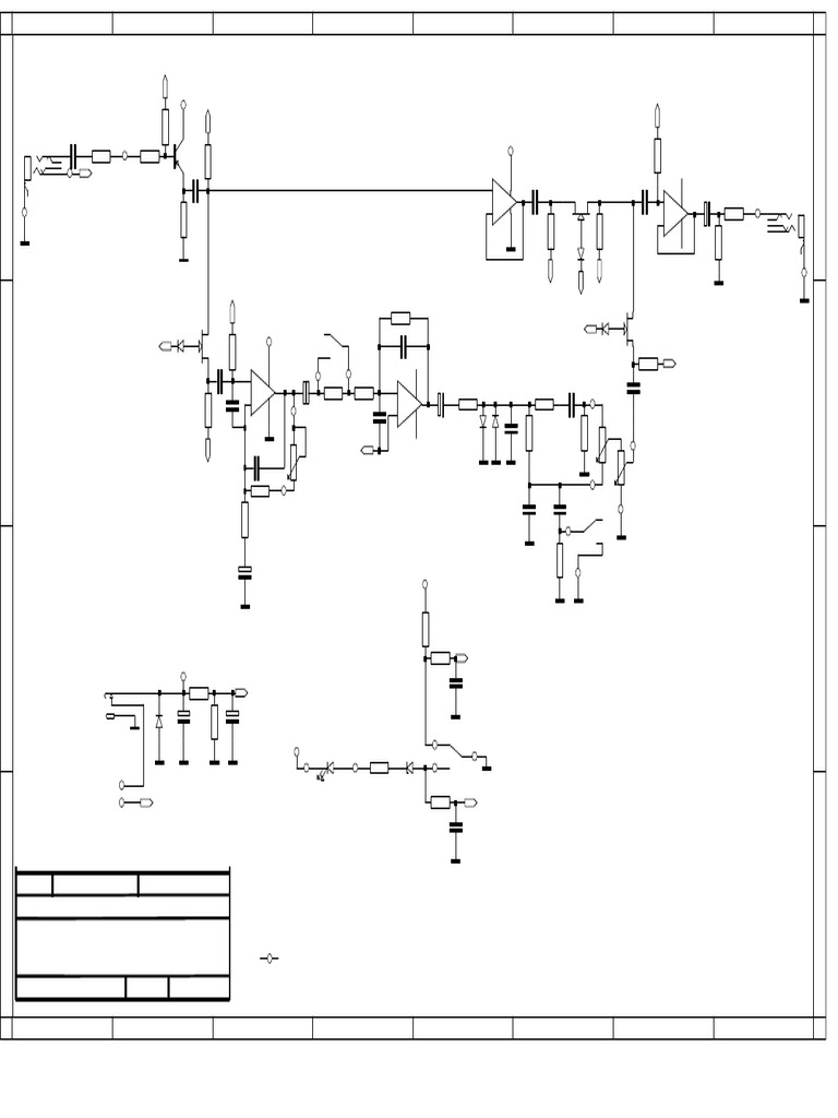 Ibanez - SD9M Schematic | PDF | Electronics | Electronic Circuits