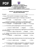 FILIPINO 2 Activity Sheet Q4 W1 | PDF