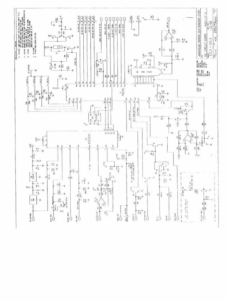 Apc Ups 600 Schematic PDF Free Backup | PDF