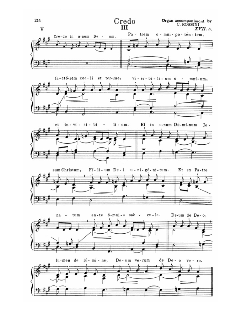Credo 1 | PDF