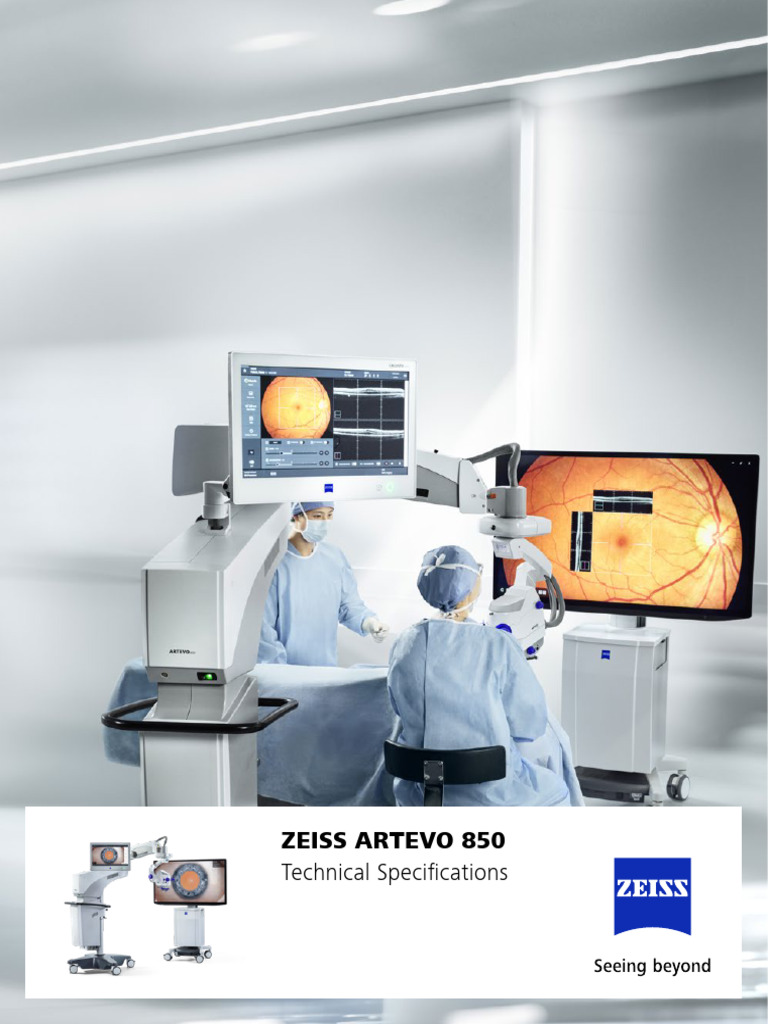 ZEISS ARTEVO 850 Technical Specs | PDF | Microscope | Computer Monitor