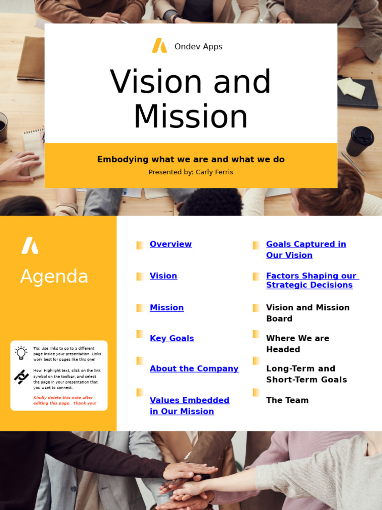 Vision Deck Presentation | PDF | Software | Computing