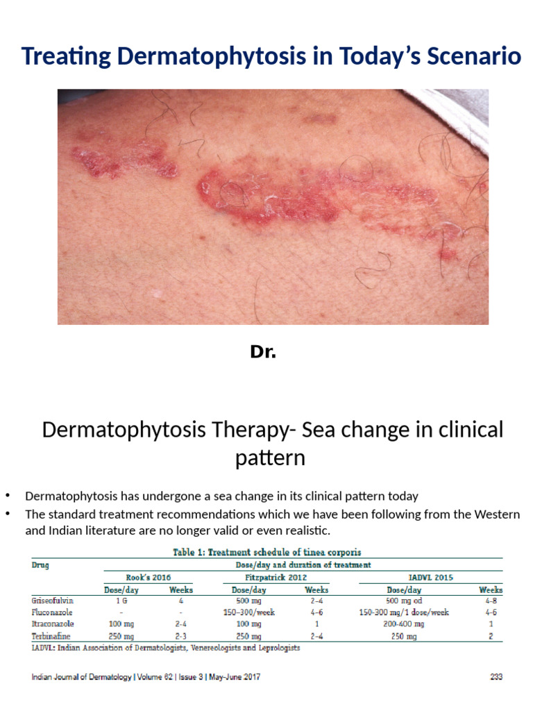 Dermatophytosis | PDF | Clinical Medicine | Medical Specialties