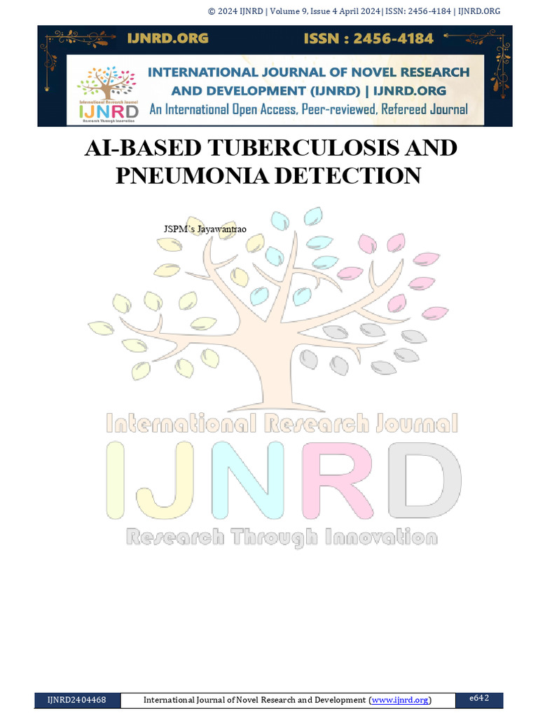 RM 3 | PDF | Tuberculosis | Machine Learning
