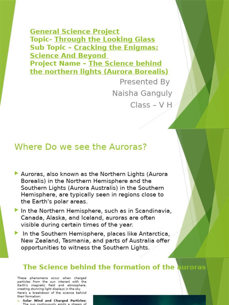 General Science Project | PDF | Aurora | Magnetosphere