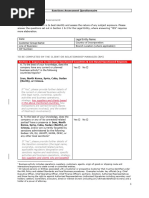 Sanctions Questionnaire | PDF | Office Of Foreign Assets Control ...