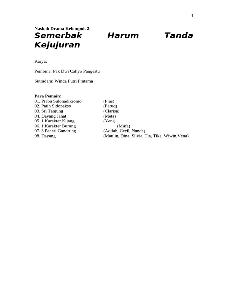 Naskah Fiks | PDF