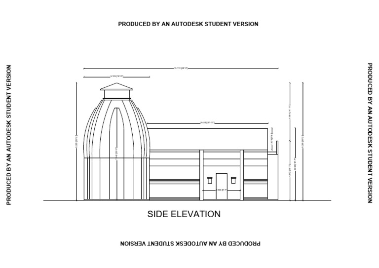 A4 Side Elevation 100 Scale | PDF