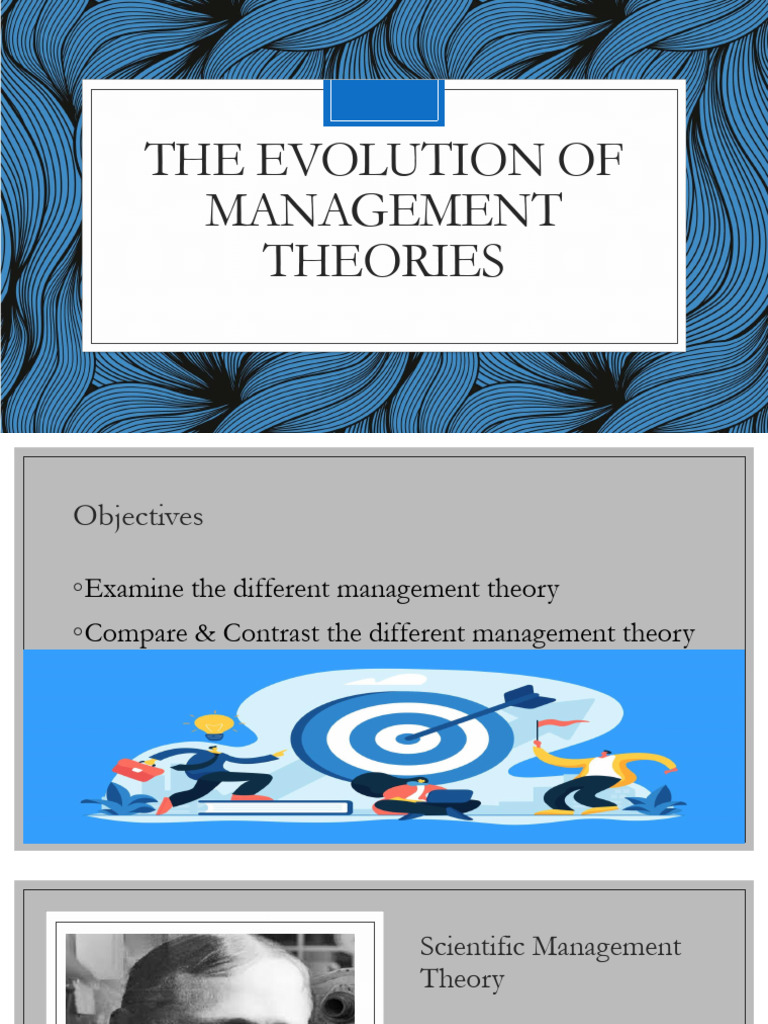 Lesson 9 Evolution of Management Theories | PDF | Employment | Business
