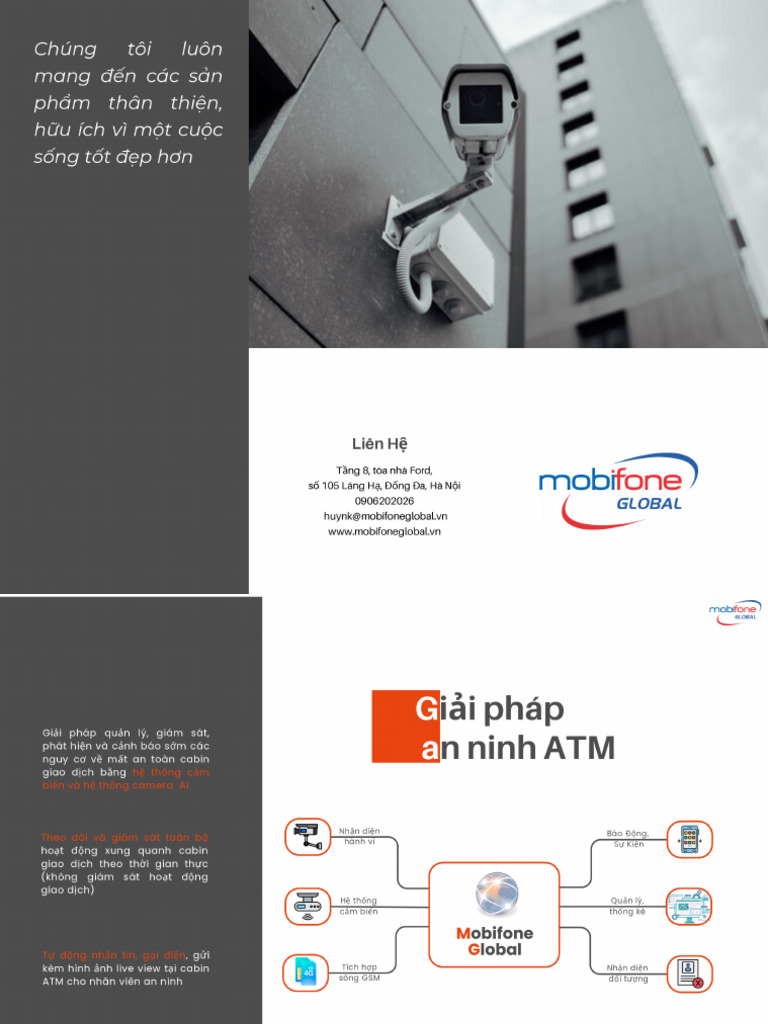 Mobifone Global ATM Security Catalog | PDF