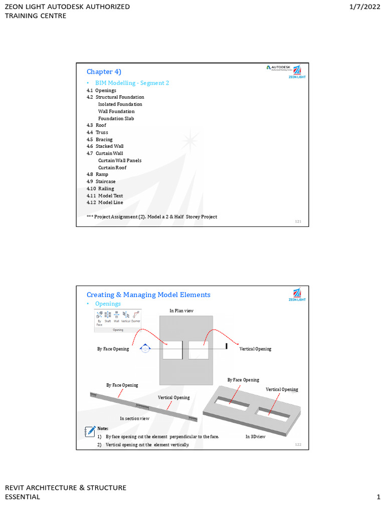 Revit A&S Essential (Chapter-4) | PDF | Autodesk Revit | Stairs