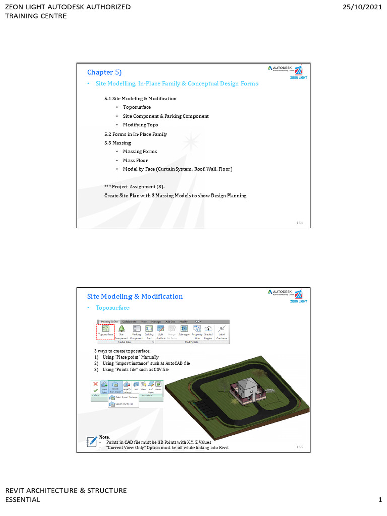 Revit A&S Essential (Chapter-5) | PDF | Autodesk Revit