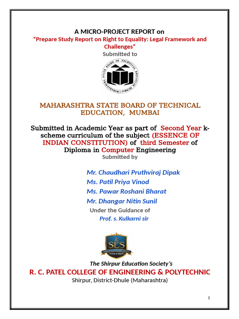 EIC(report content 1234.@) | PDF | Human Rights | Discrimination