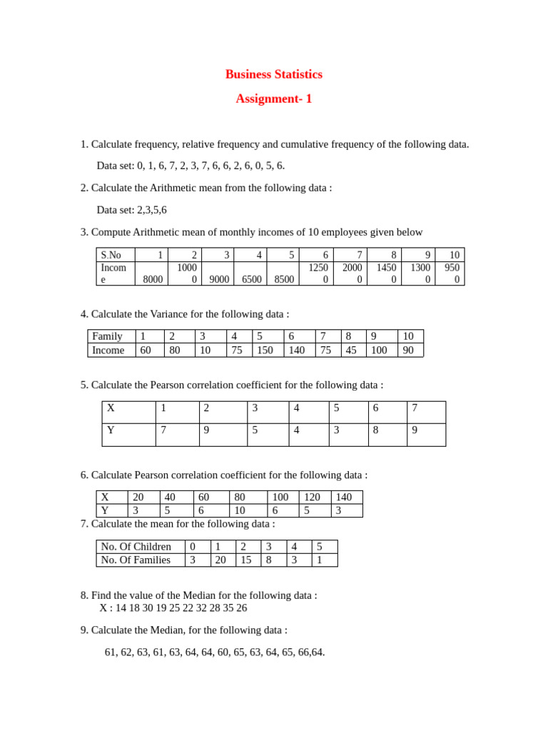 Statistics Practice Question | PDF | Level Of Measurement | Statistics
