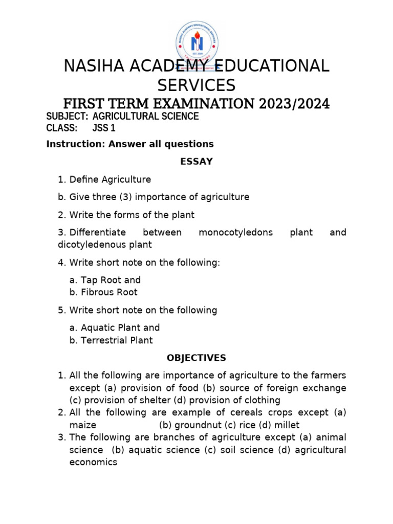 Agriculture | PDF | Agriculture | Plants