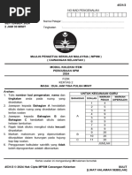 Senarai Formula Fizik SPM | PDF