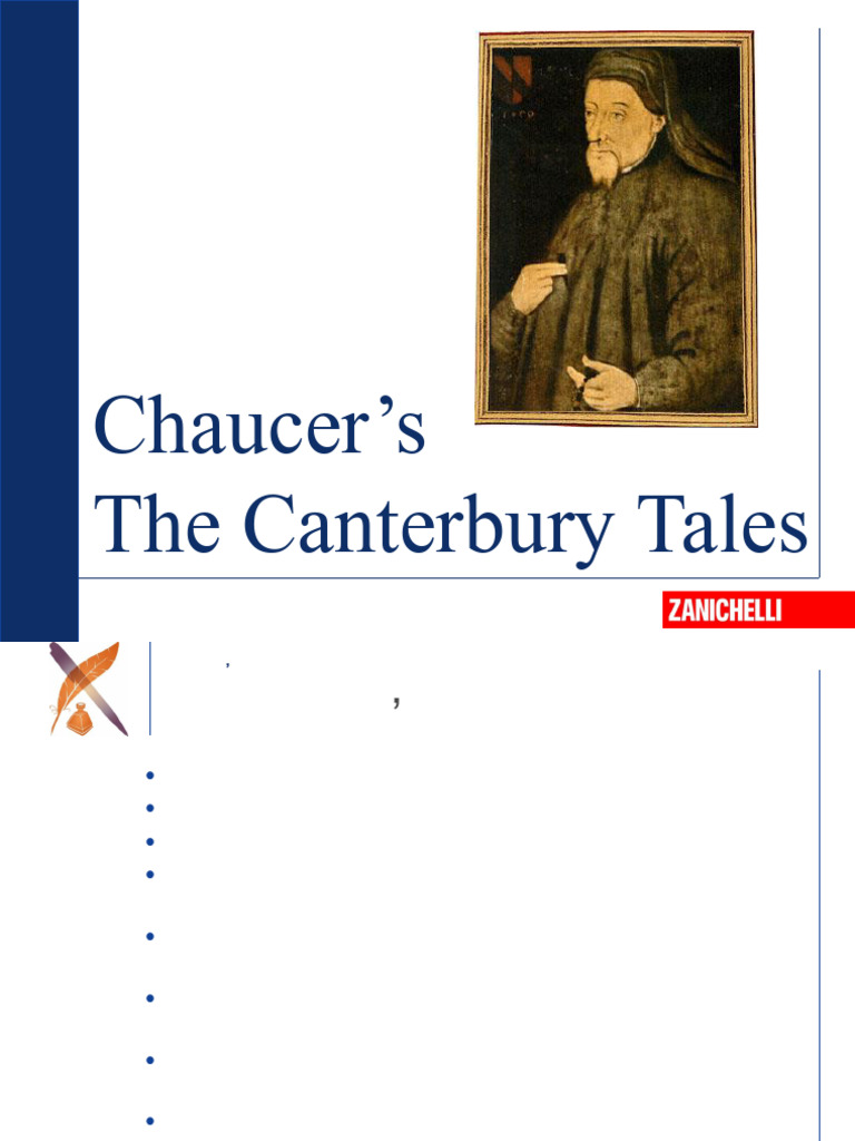 Chaucher and The Canterbury Tales | PDF | The Canterbury Tales ...