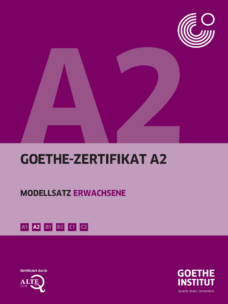 A2 Modellsatz Erwachsene | PDF