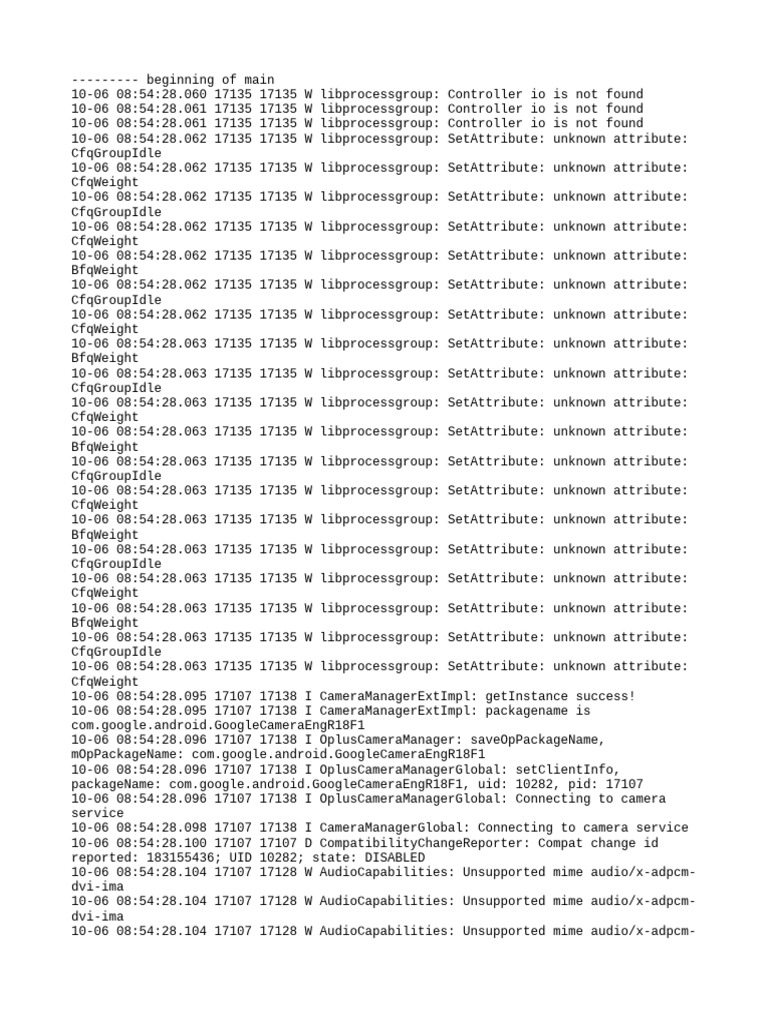 Log Cat 1728179668039 | PDF | Computer Engineering | Computer Programming