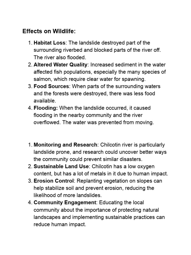 Grade 9 Geography: Wildlife Impact Study | PDF | Science & Mathematics