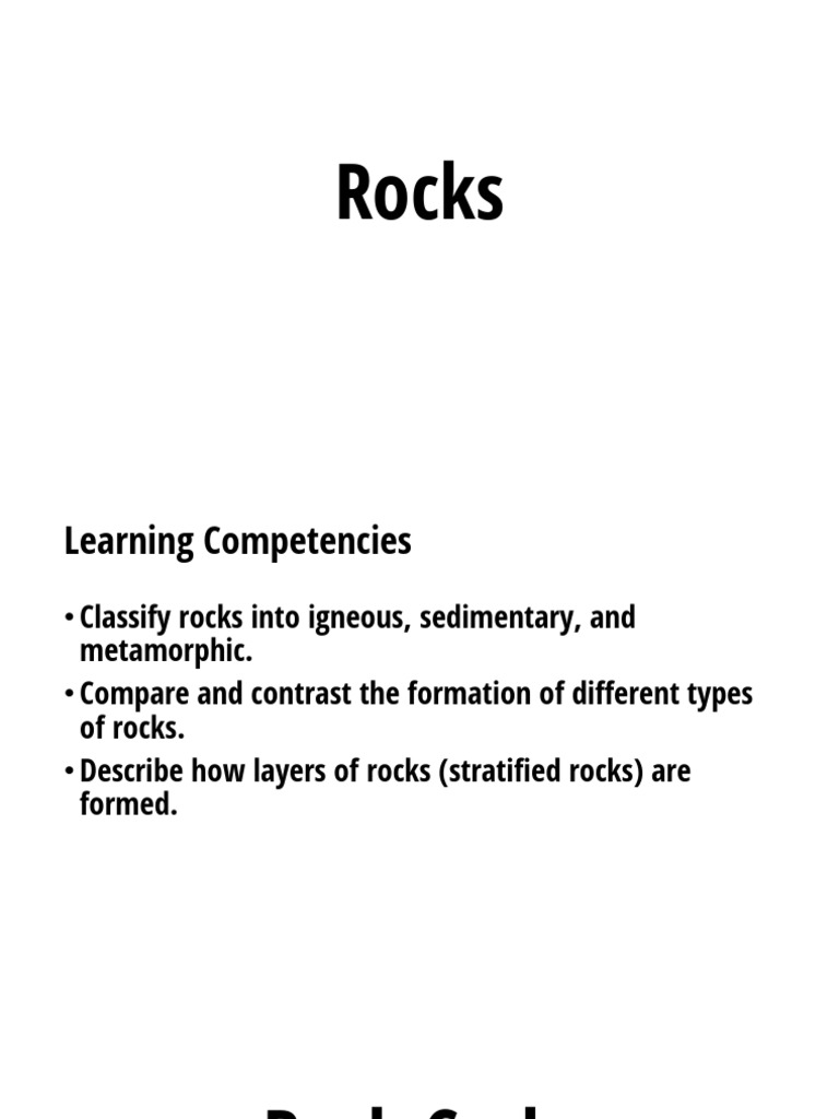 Types and Formation of Rocks | PDF | Igneous Rock | Rock (Geology)