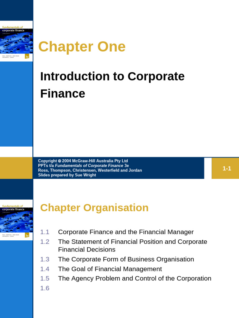 ch01 | PDF | Corporate Social Responsibility | Equity (Finance)