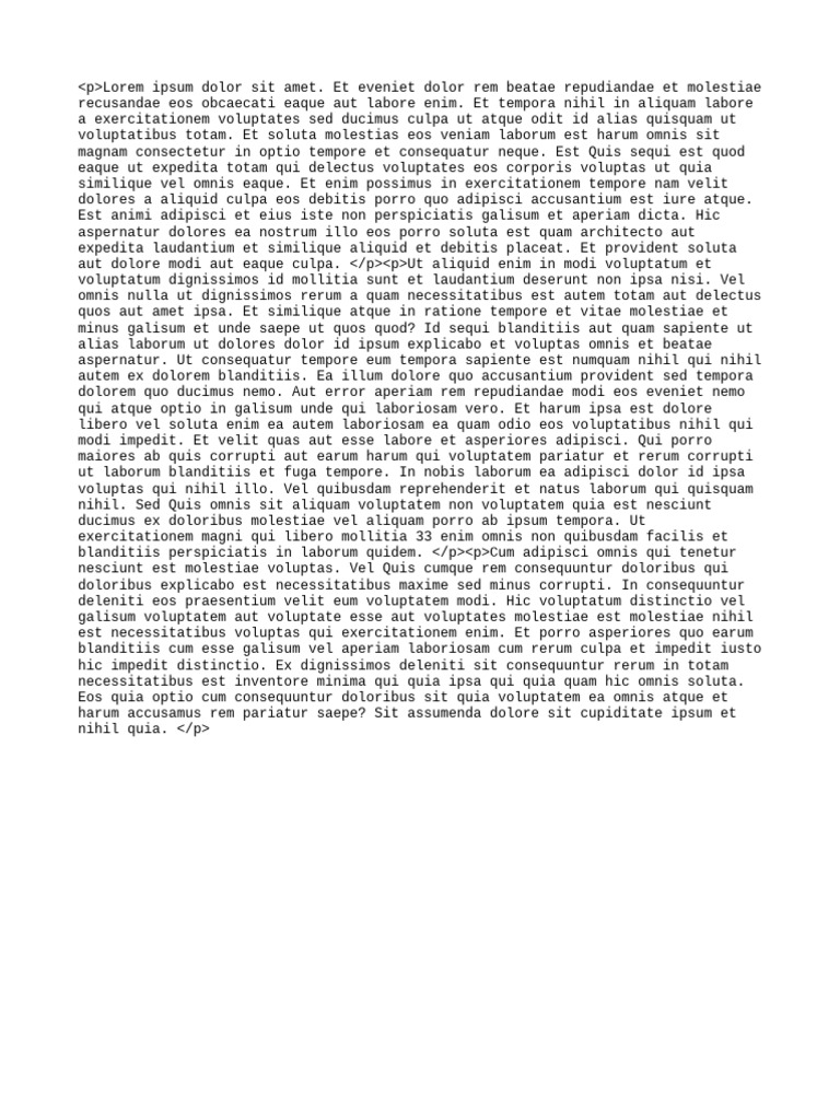 Finibus Bonorum | PDF