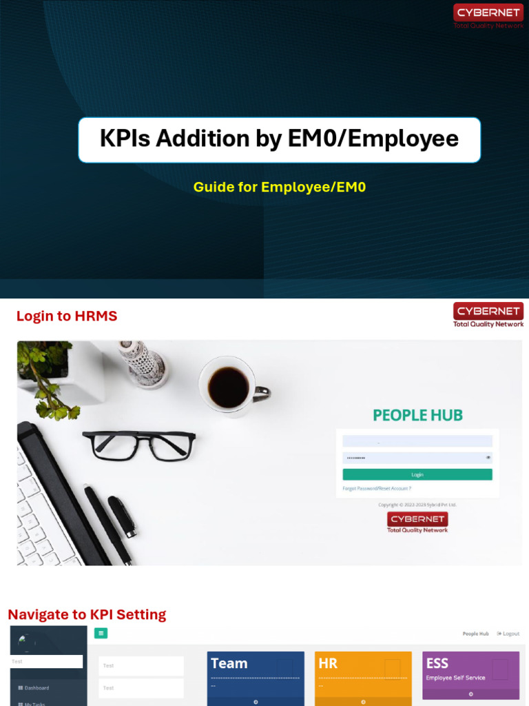 User Guide - KPIs Setting 2025 | PDF