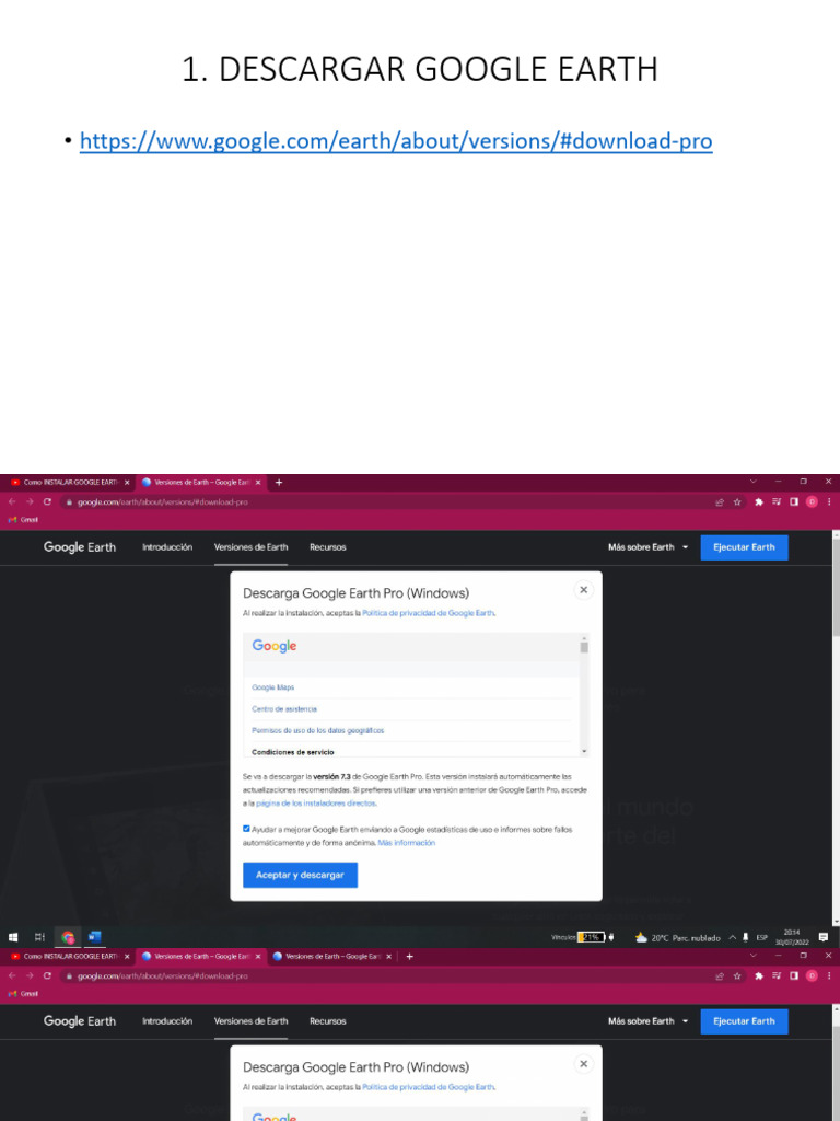 Tutor Google Earth-OCG | PDF | Informática