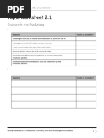 BTEC Command Words Explained | PDF | Reason | Argument